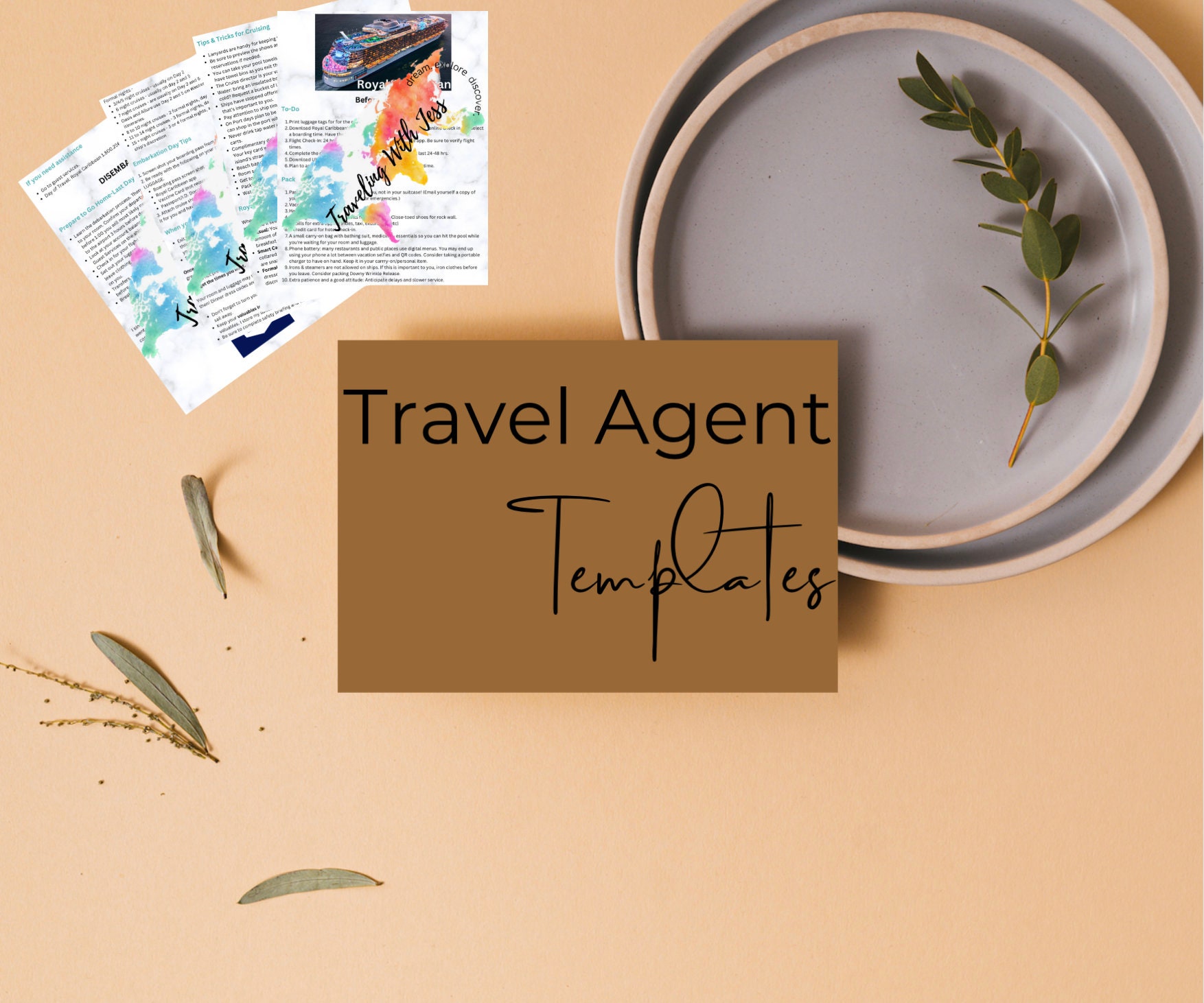 Royal Caribbean RCCL Client Tips & Know Before You Go Canva Template - Etsy