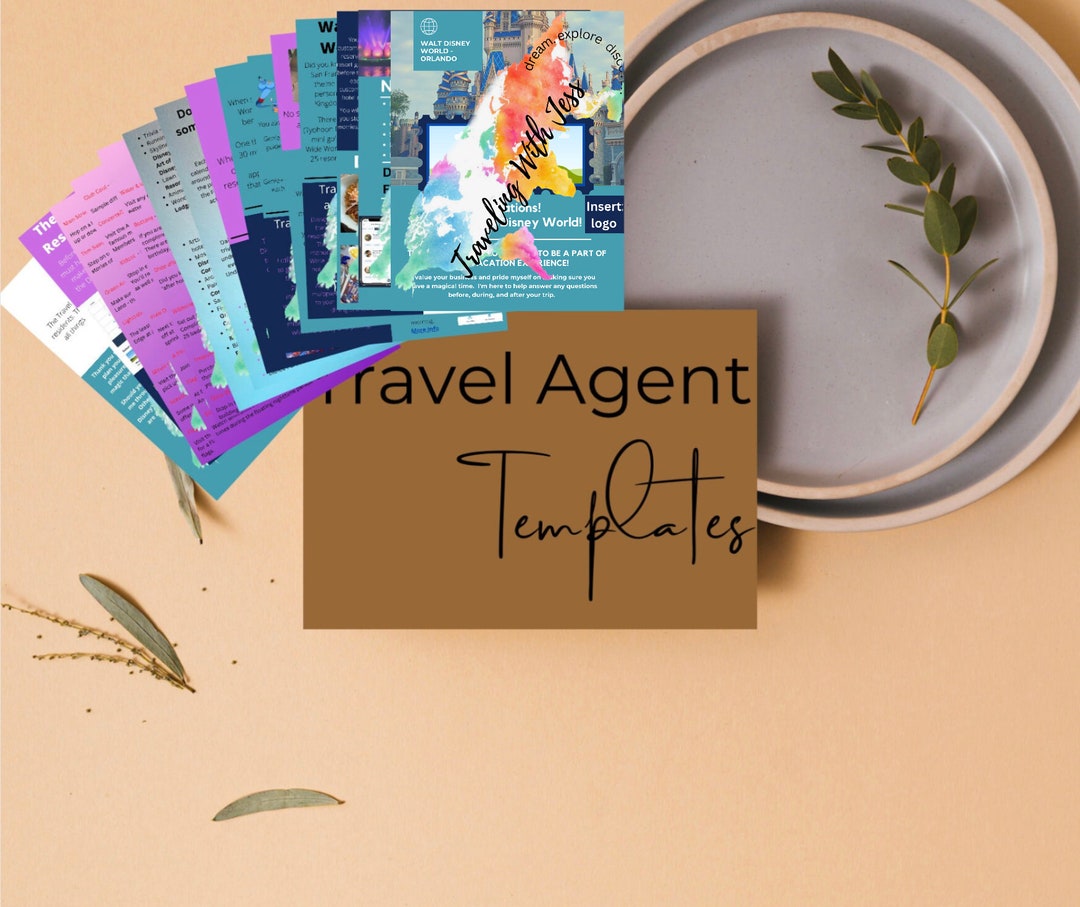 WDW Handbook All You Need to Know Packet Travel Agent File Canva ...