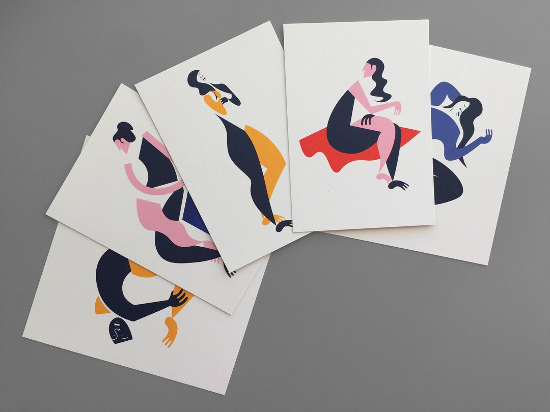 Postcard Pack - Etsy