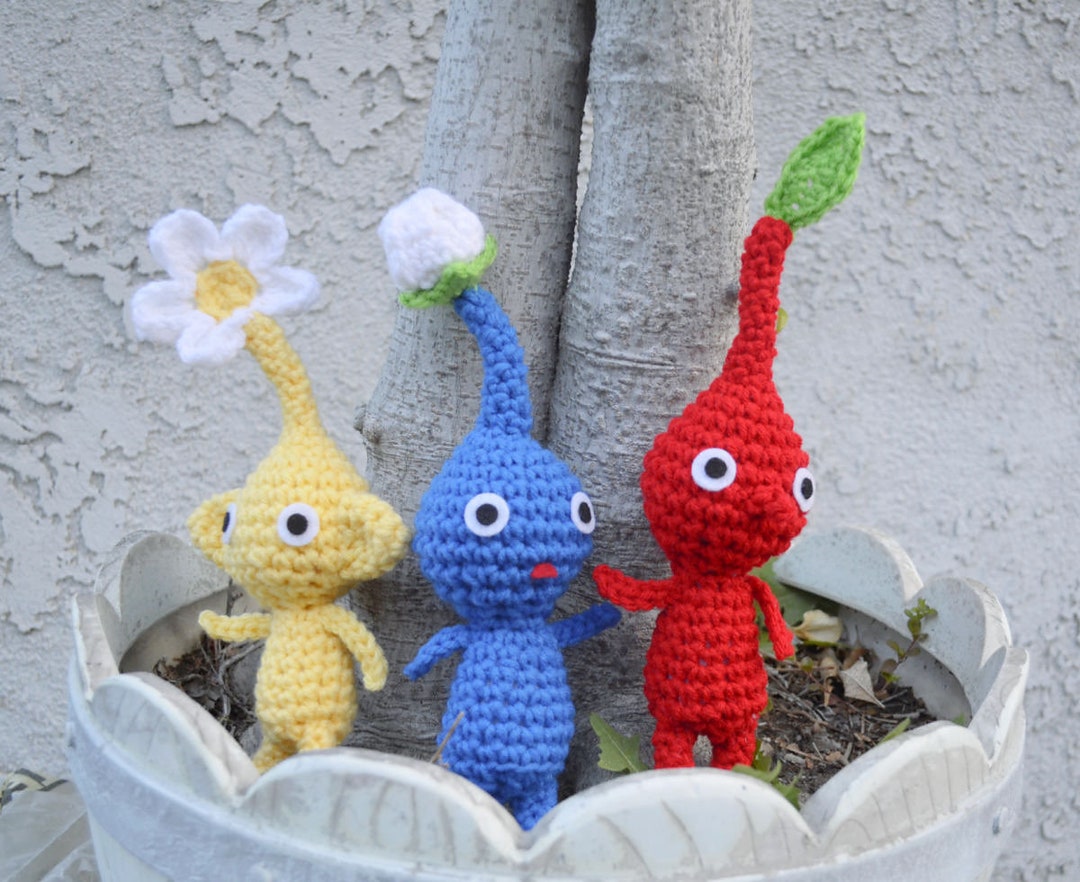 Pikmin Pattern Crochet Pikmin Crochet Amigurumi Pattern - Etsy
