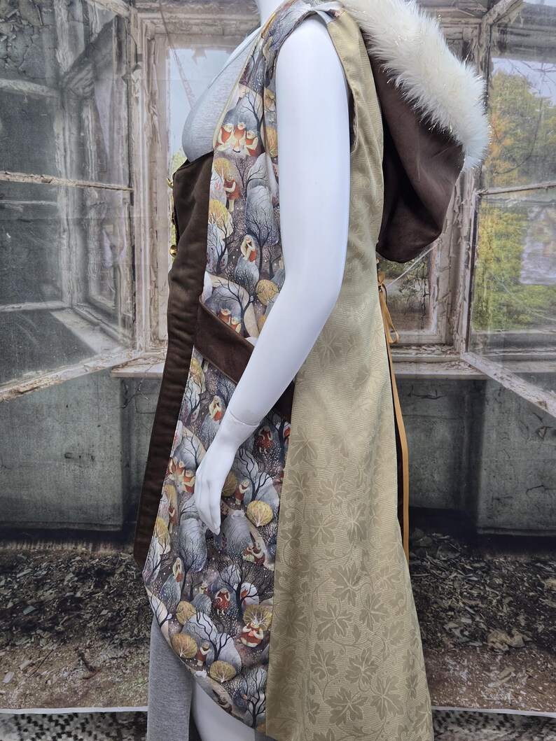 Trolls With Cats and Foxes * Fairy Coat * Faerie * Hood * Plus Size ...