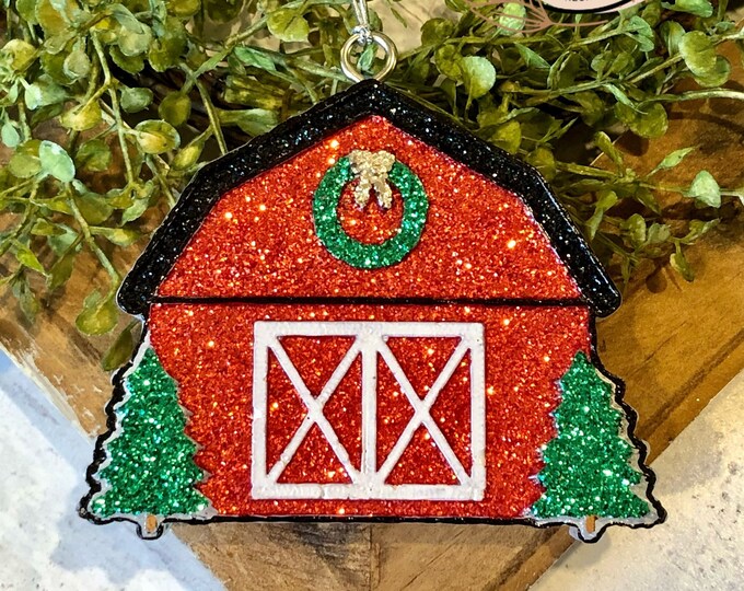 Made to Order Christmas Barn Freshie | Christmas Freshie | Freshies ...