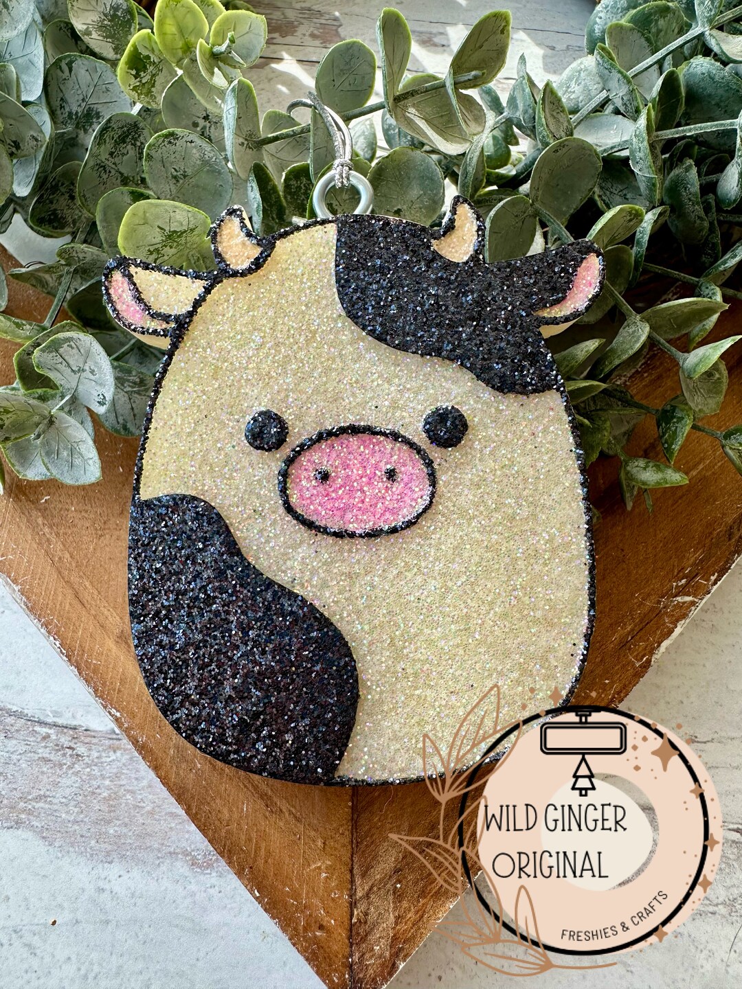 Made to Order Cow Freshie | Squishy Cow Freshie | Freshies | Car ...