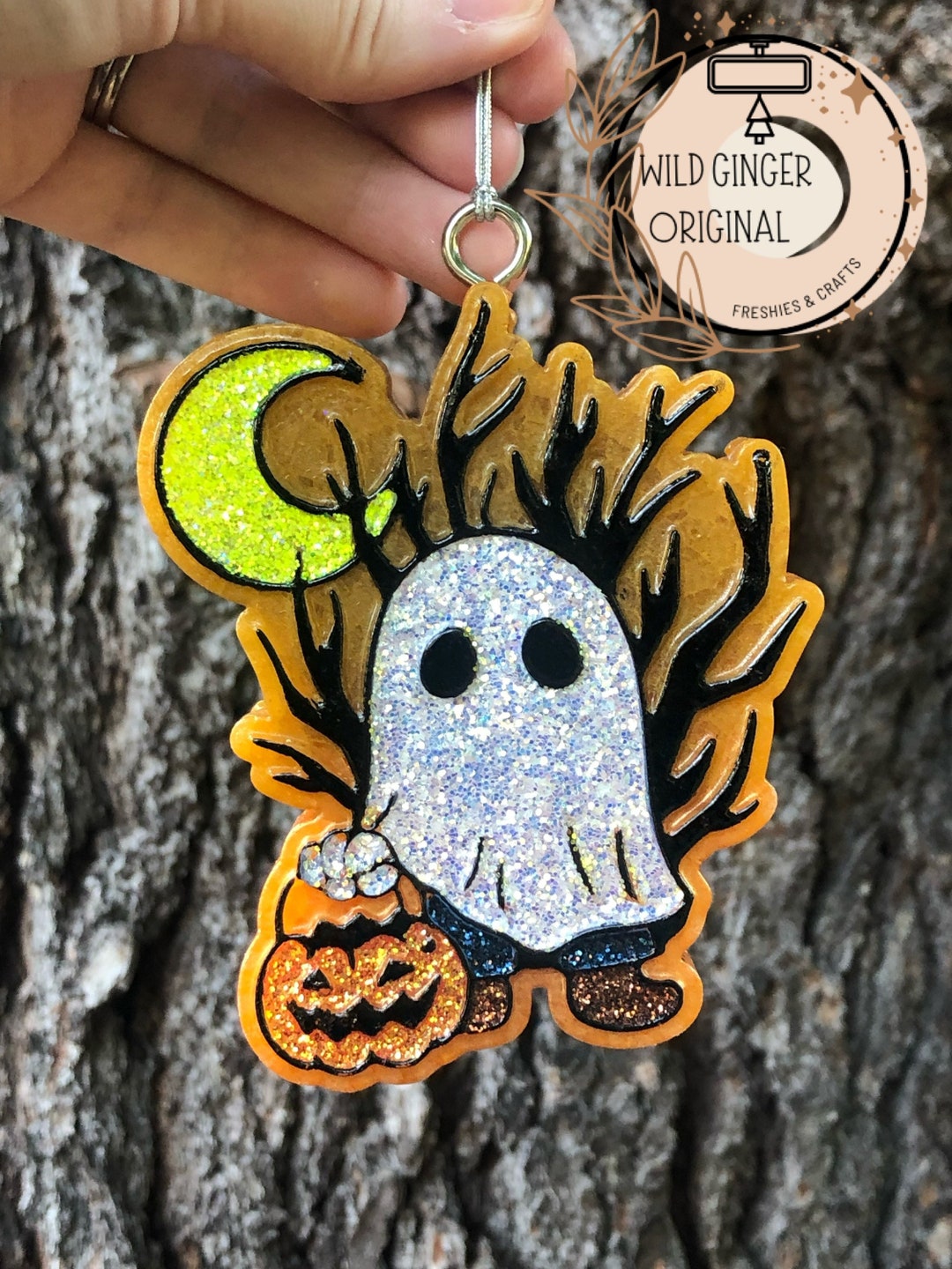 Made to Order Ghost Freshie | Halloween Freshie | Fall Freshie | Car ...
