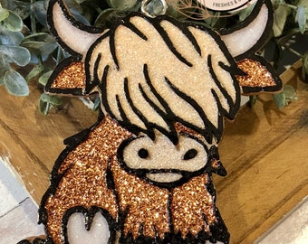 Highland Cow Freshie - Etsy