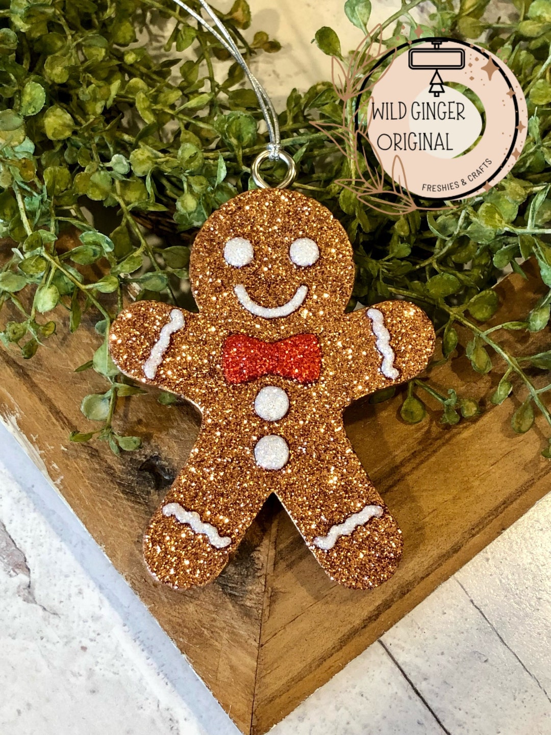 Made to Order Gingerbread Man Freshie | Christmas Freshie | Freshies ...