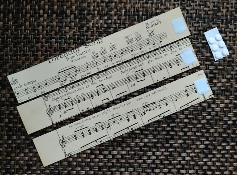 Vintage Music Paper Chain Garland Kit - Etsy