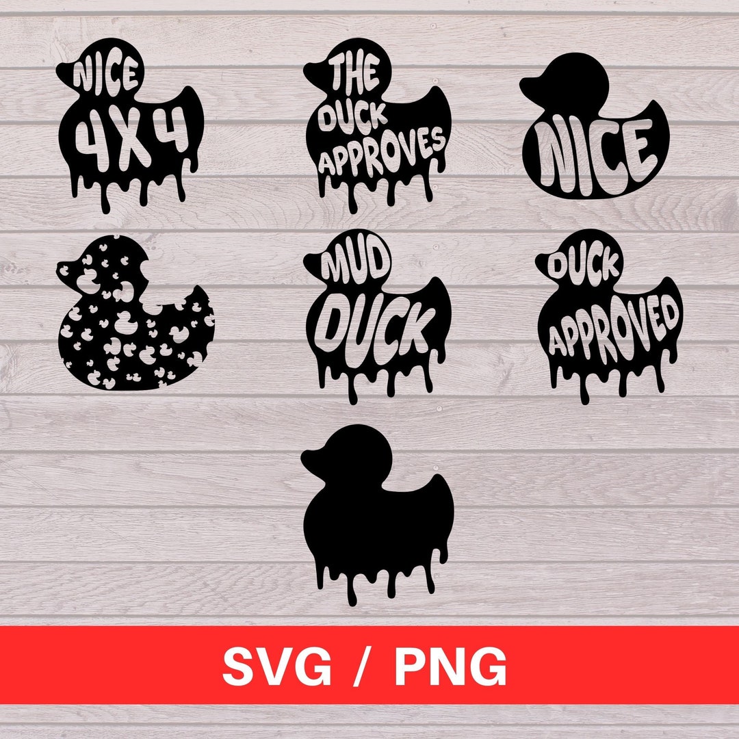 Duck SVG for off Roading, You've Been Ducked, off Road Duck SVG, Duck ...