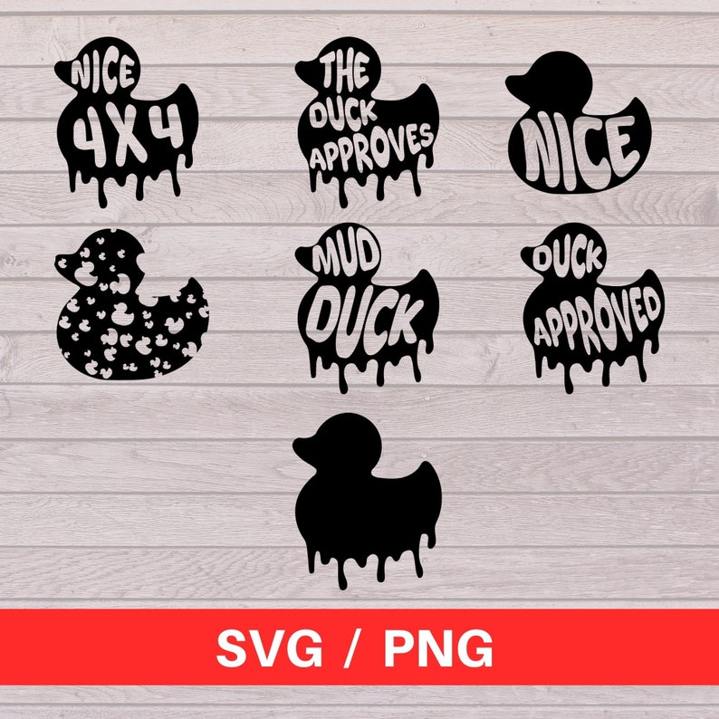 Duck SVG for off Roading, You've Been Ducked, off Road Duck SVG, Duck ...