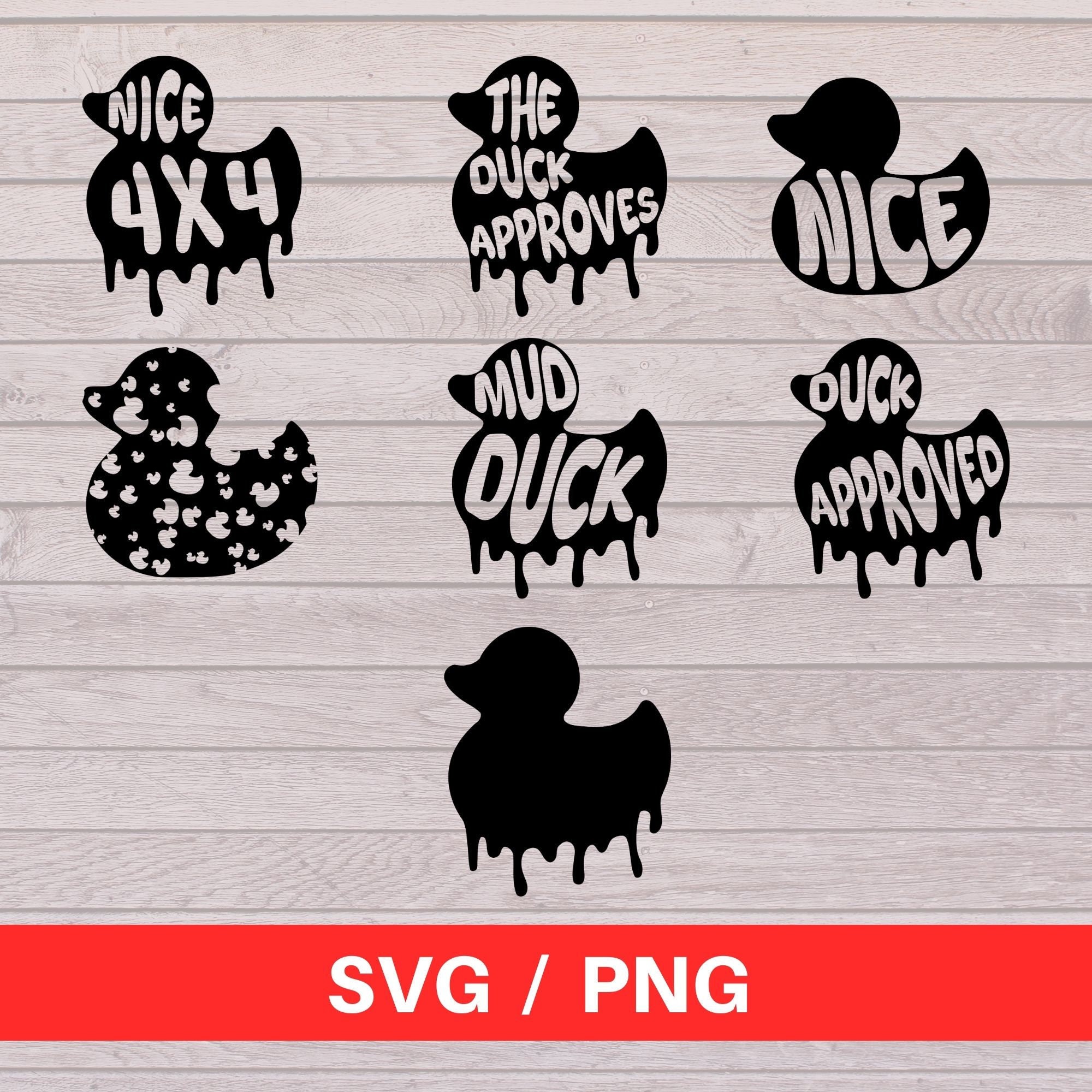 Duck SVG for off Roading, You've Been Ducked, off Road Duck SVG, Duck ...