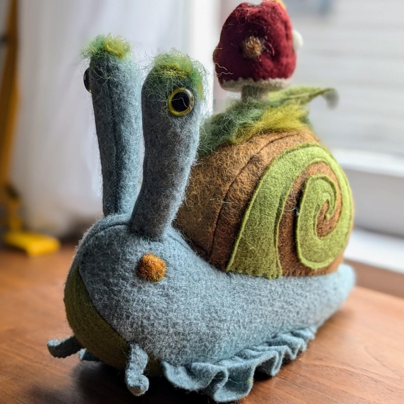 Snail Plush - Etsy