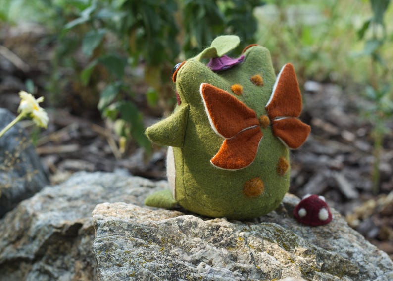 Pip the Enchanting Fairy Frog Plush - Etsy