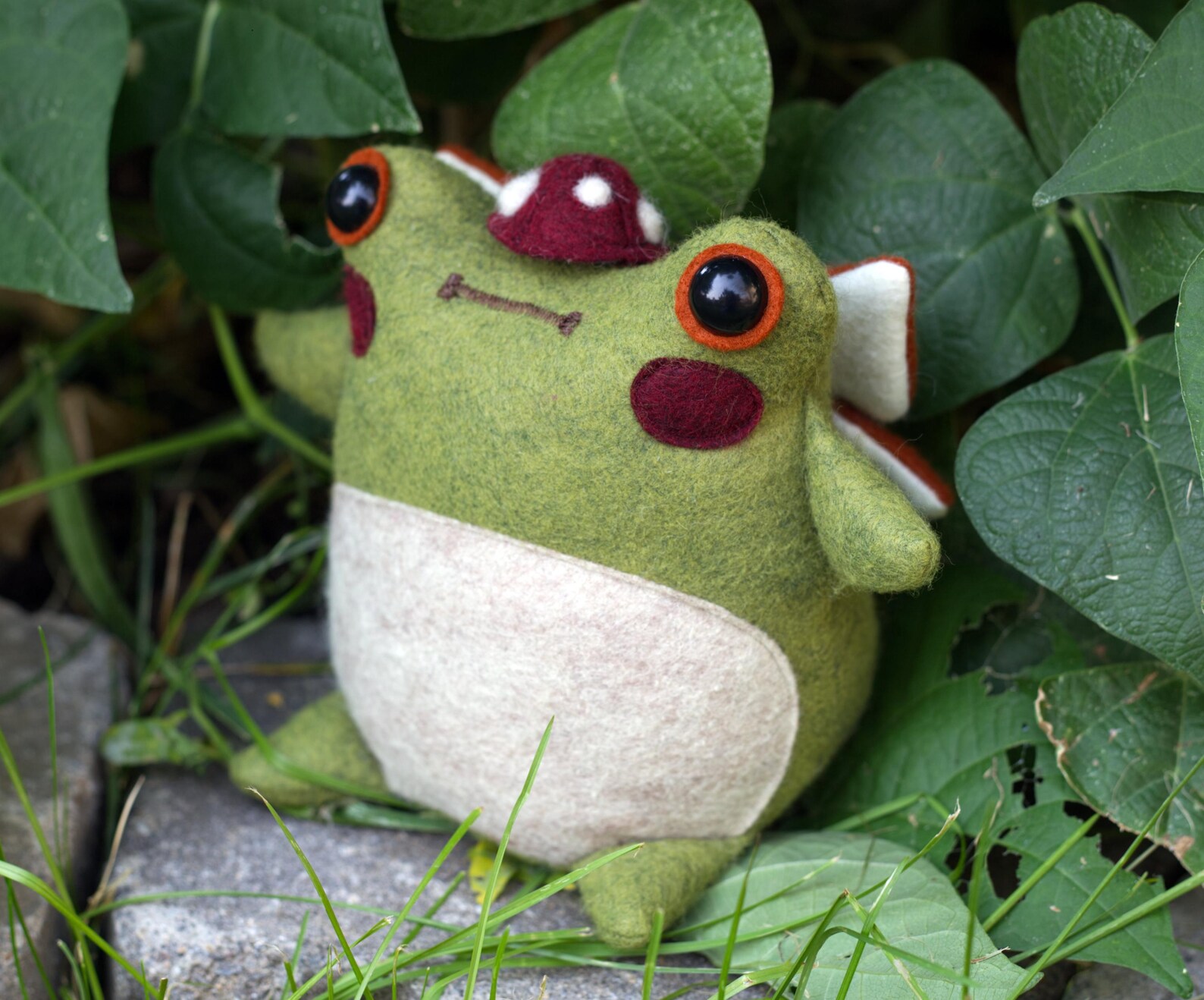 Pip the Enchanting Fairy Frog Plush - Etsy