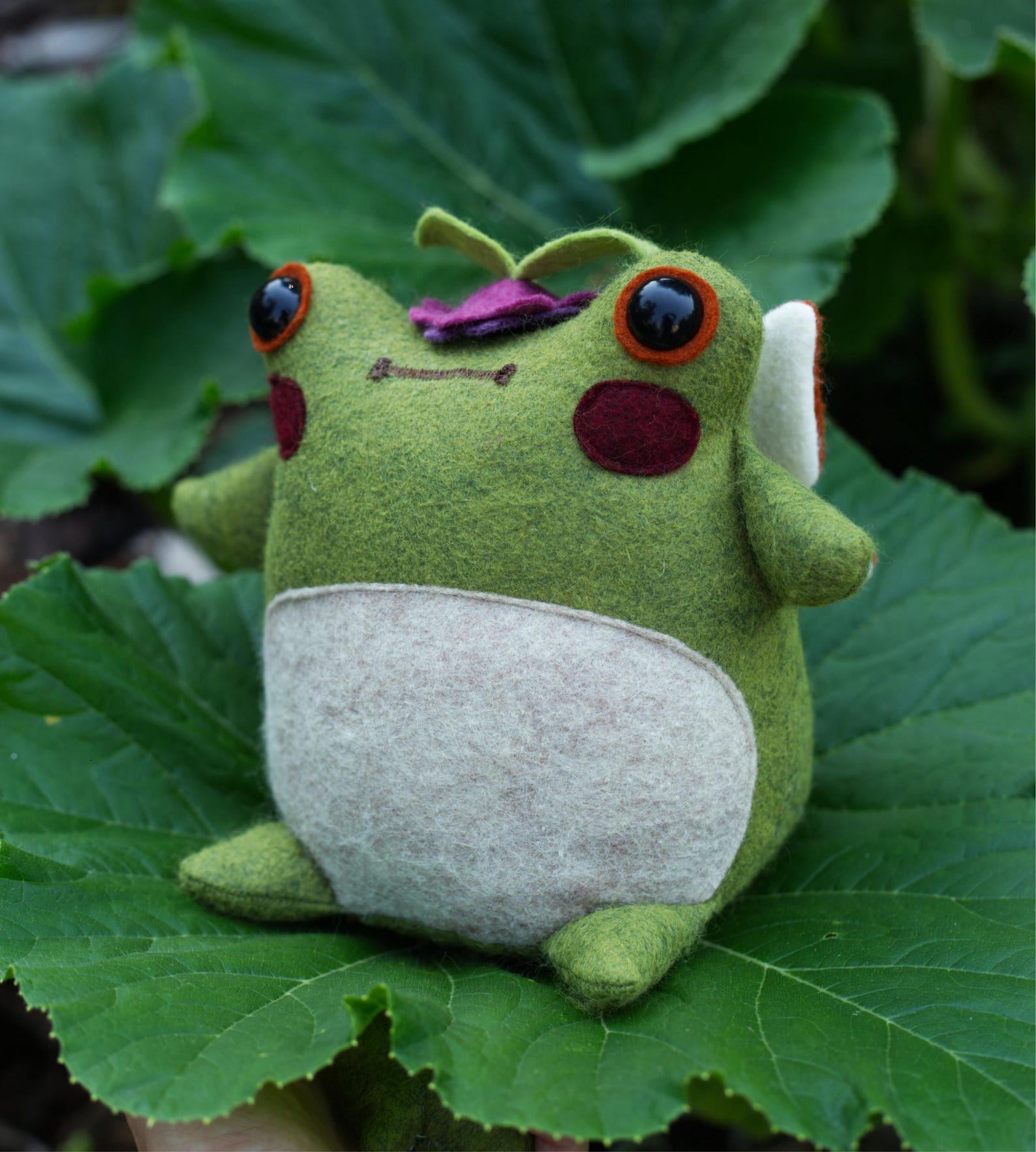 Pip the Enchanting Fairy Frog Plush - Etsy