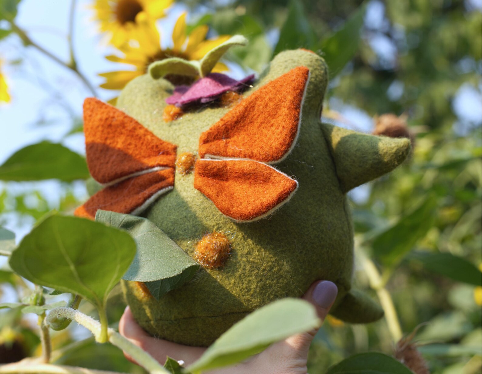 Pip the Enchanting Fairy Frog Plush - Etsy