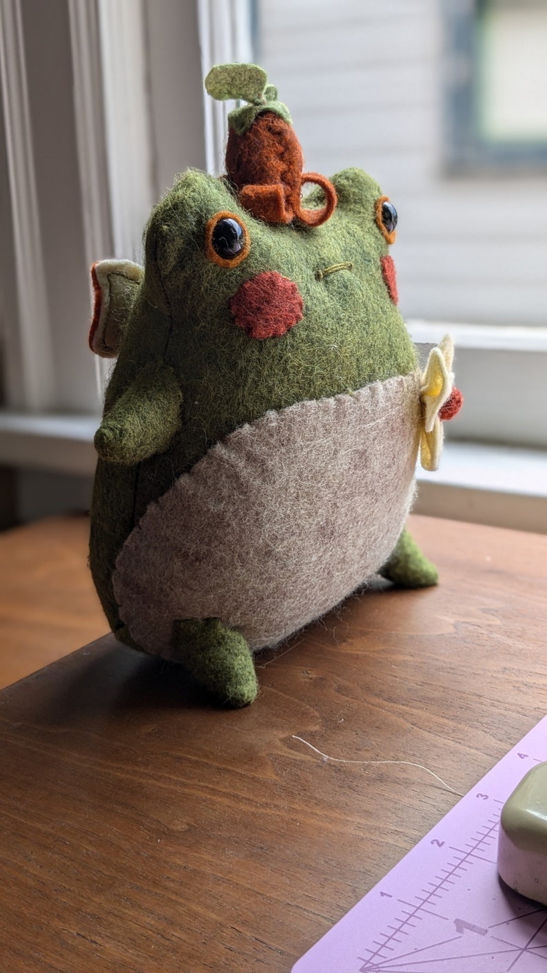 Pip the Enchanting Fairy Frog Plush - Etsy