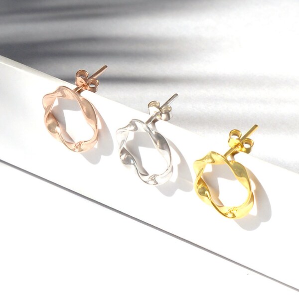 Mobius Earrings - Etsy