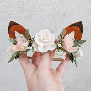 Baby Fox Headband, Fox Ears Headband, Woodland Headpiece, Animal Ears ...