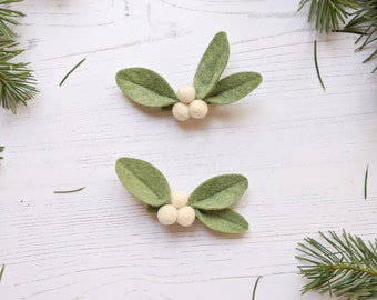Pine Cone Hair Clip, Christmas Girl Gift, Novelty Hair Clip, Festive ...