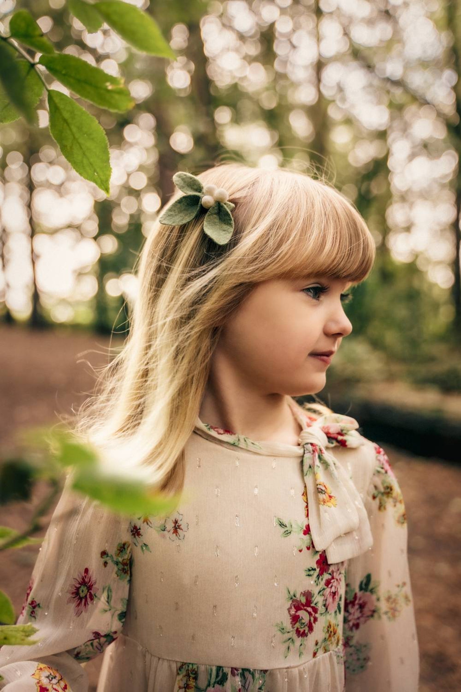 Christmas Mistletoe Hair Clip Christmas Girl Gift Novelty - Etsy UK
