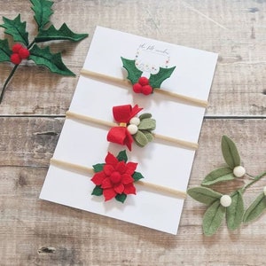 Christmas Mistletoe Headband, Christmas Baby Gift, Newborn Novelty ...