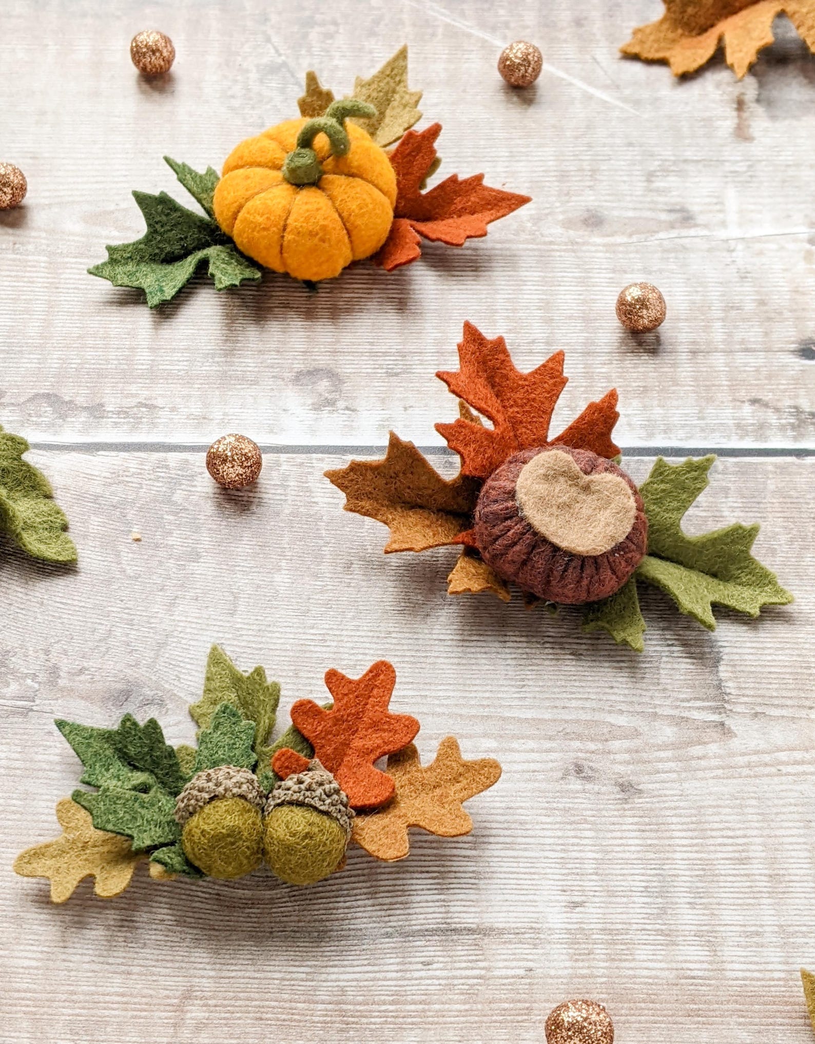 Autumn Headband, Pumpkin Hair Piece, Orange Hair Accessory, Fall Crown ...