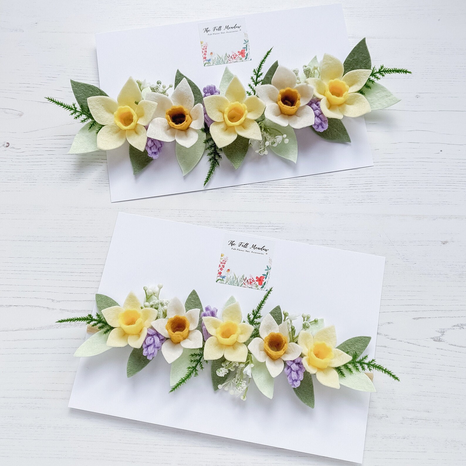 Spring Daffodil Headband, Floral Headband, Yellow Floral Headband ...
