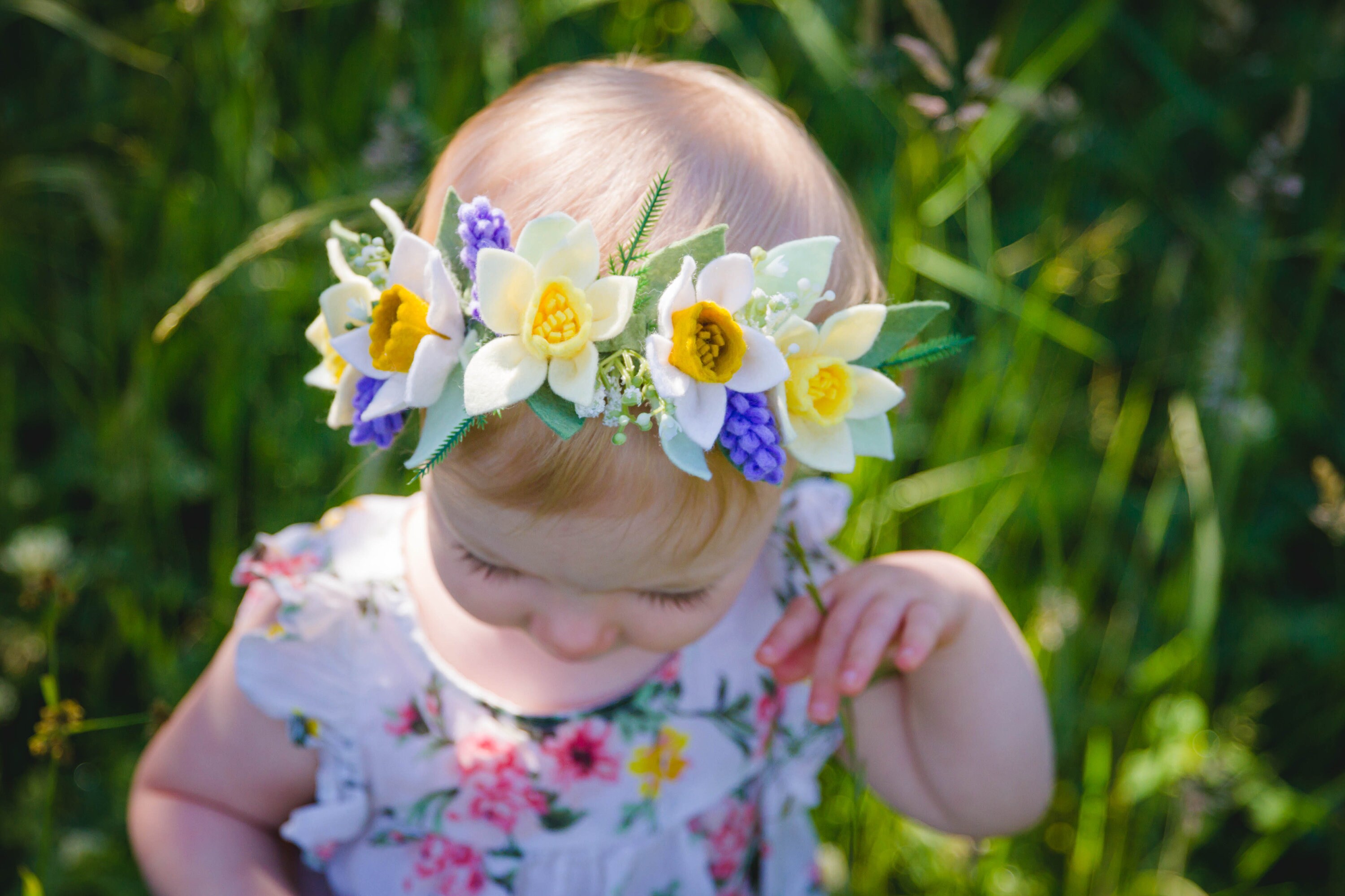 Spring Daffodil Headband Floral Headband Yellow Floral | Etsy