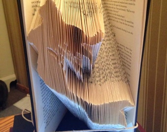 Book Folding Pattern for the Word read free - Etsy