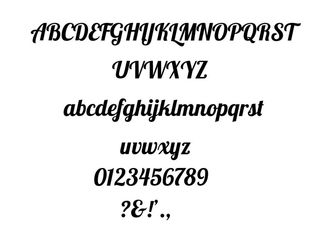 Full Fancy Alphabet for Folded Book Art/book Folding! Uppercase ...