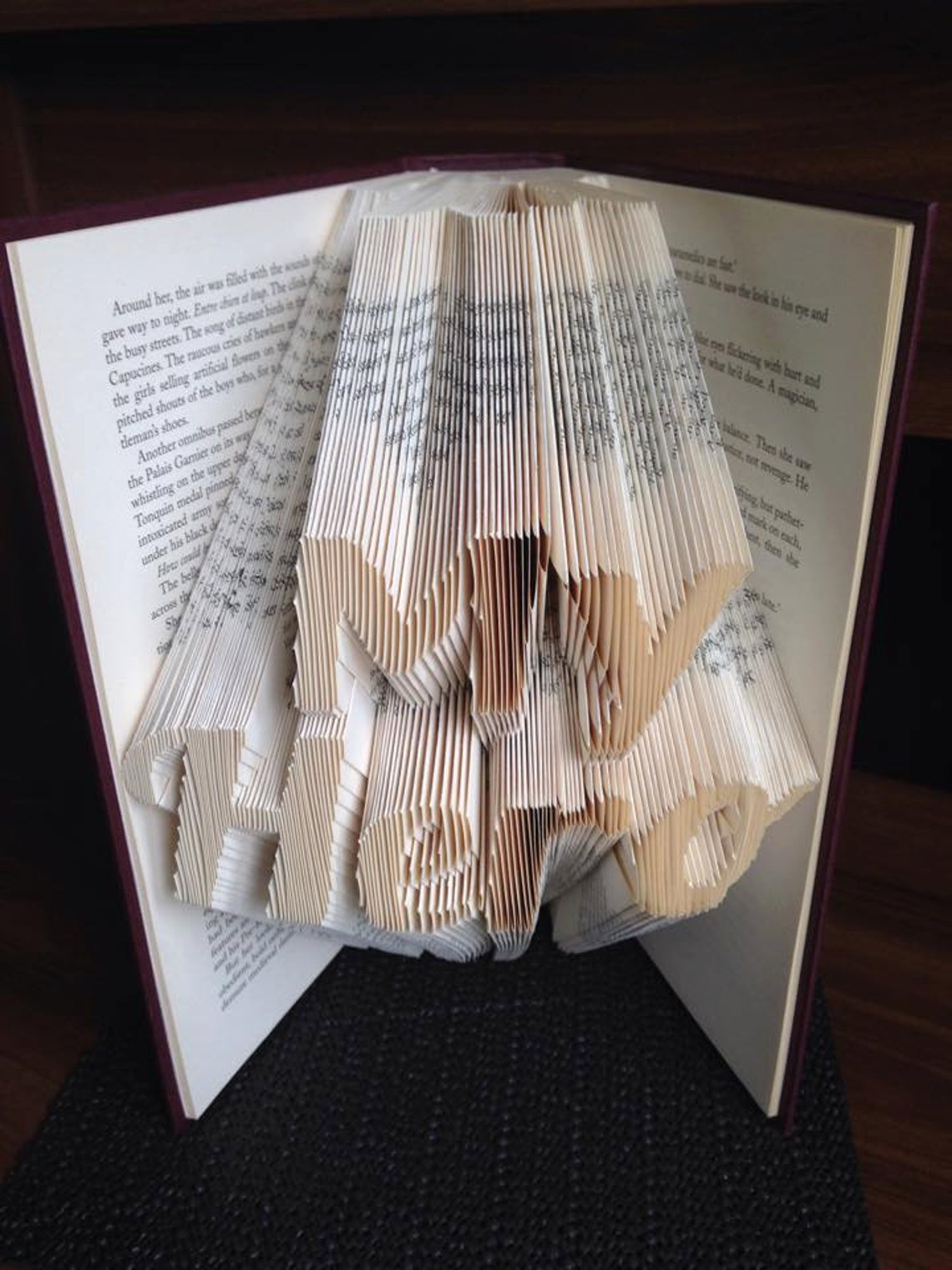 Book Folding Pattern for "my Hero" +free Tutorial - Etsy UK