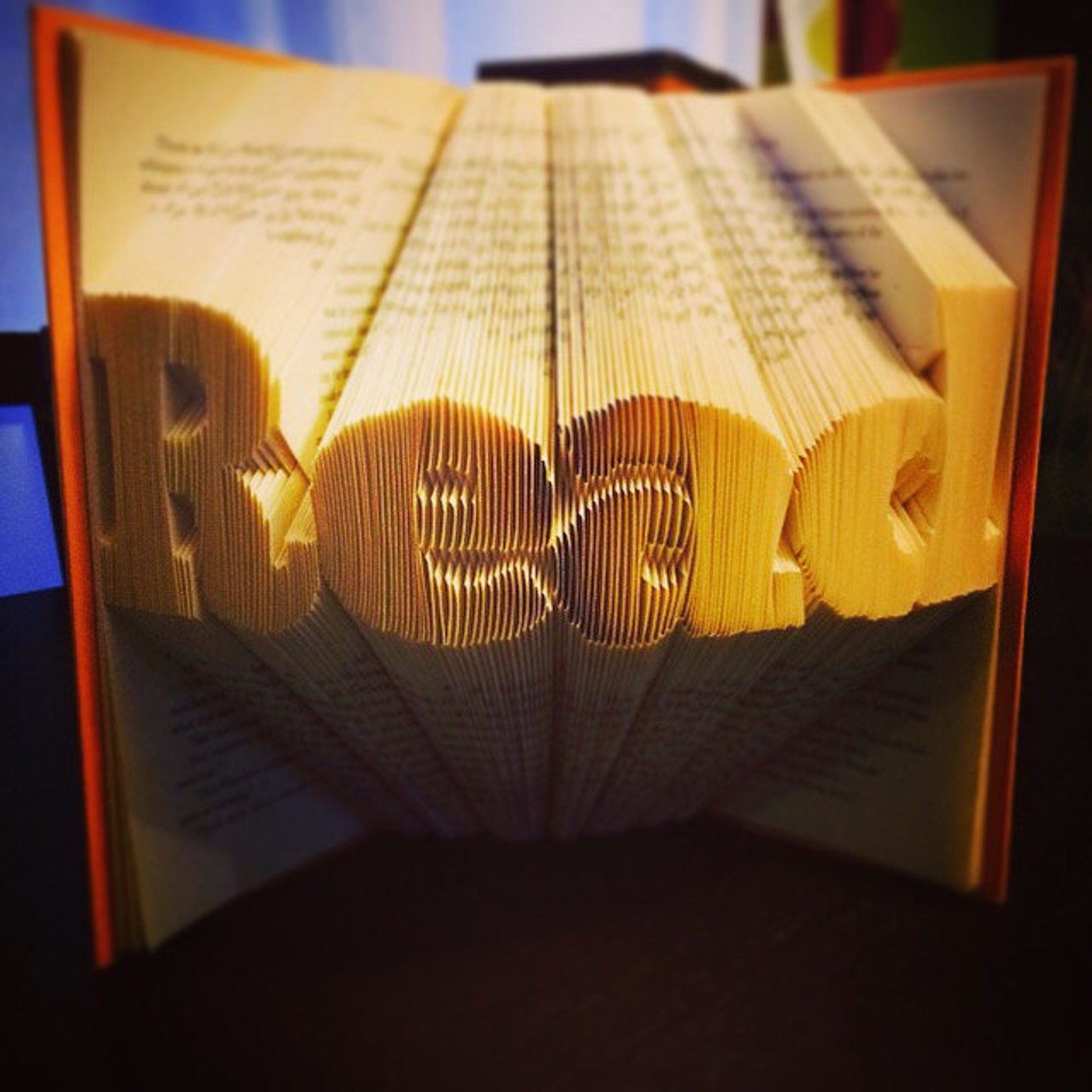 Book Folding Pattern for read and FREE TUTORIAL - Etsy