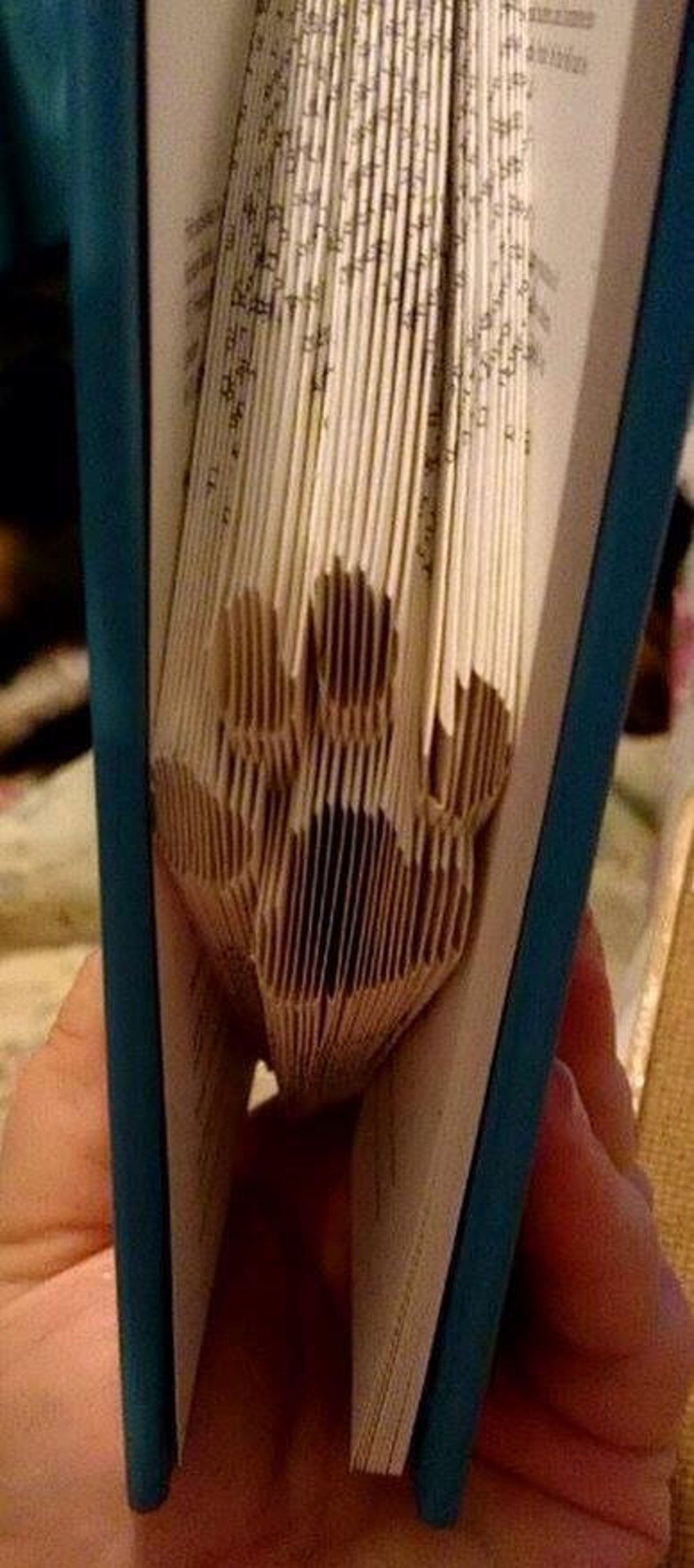 Book Folding Pattern for a Tiny Paw Print 61 Folds +FREE TUTORIAL - Etsy