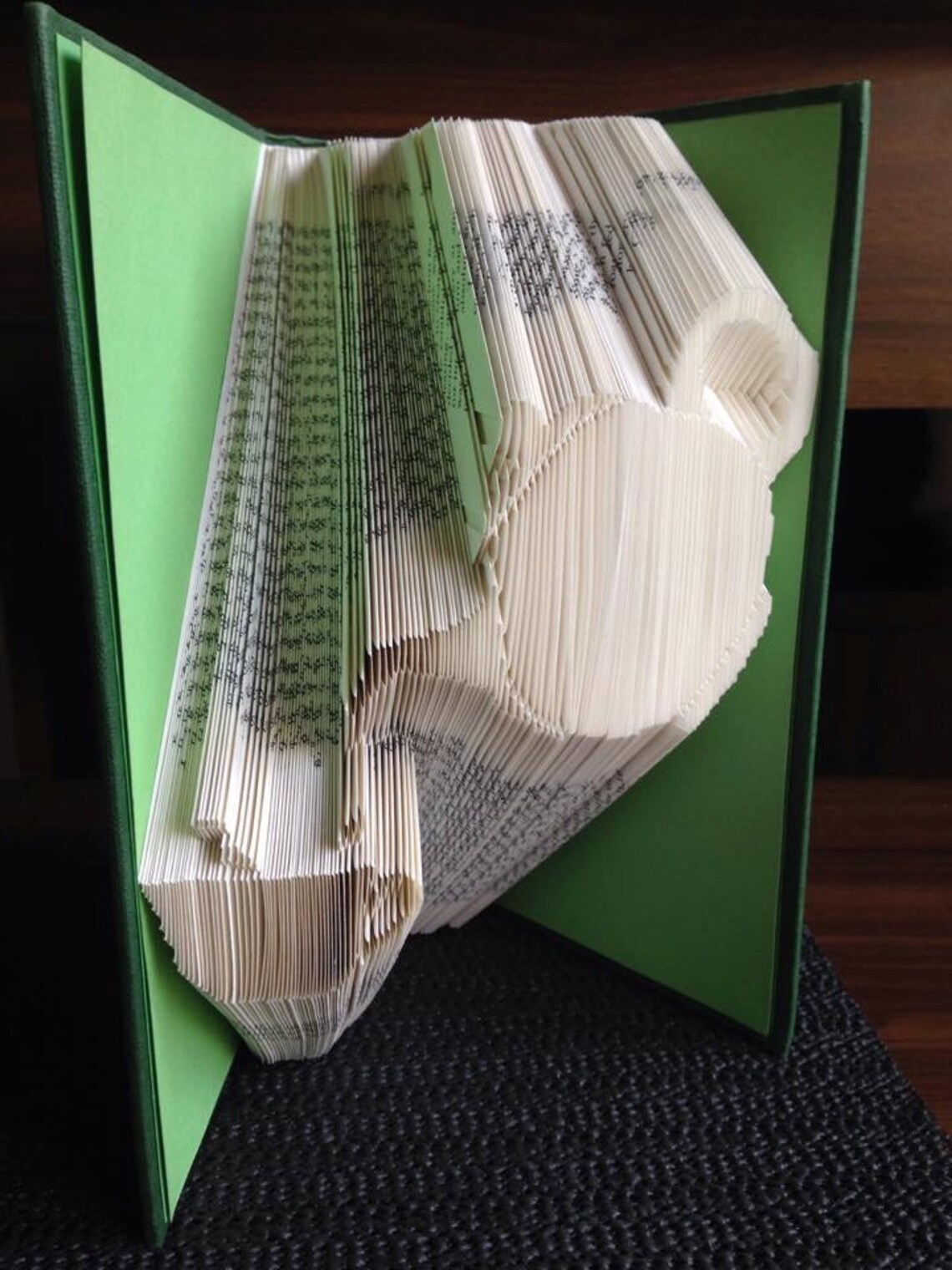 Book Folding Pattern for A Teapot Pouring in to a Cup +FREE TUTORIAL - Etsy