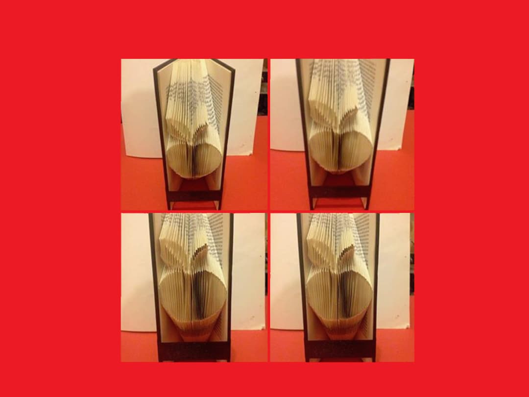 Book Folding Pattern for an Apple, 85 Folds Perfect Gift for Teacher ...