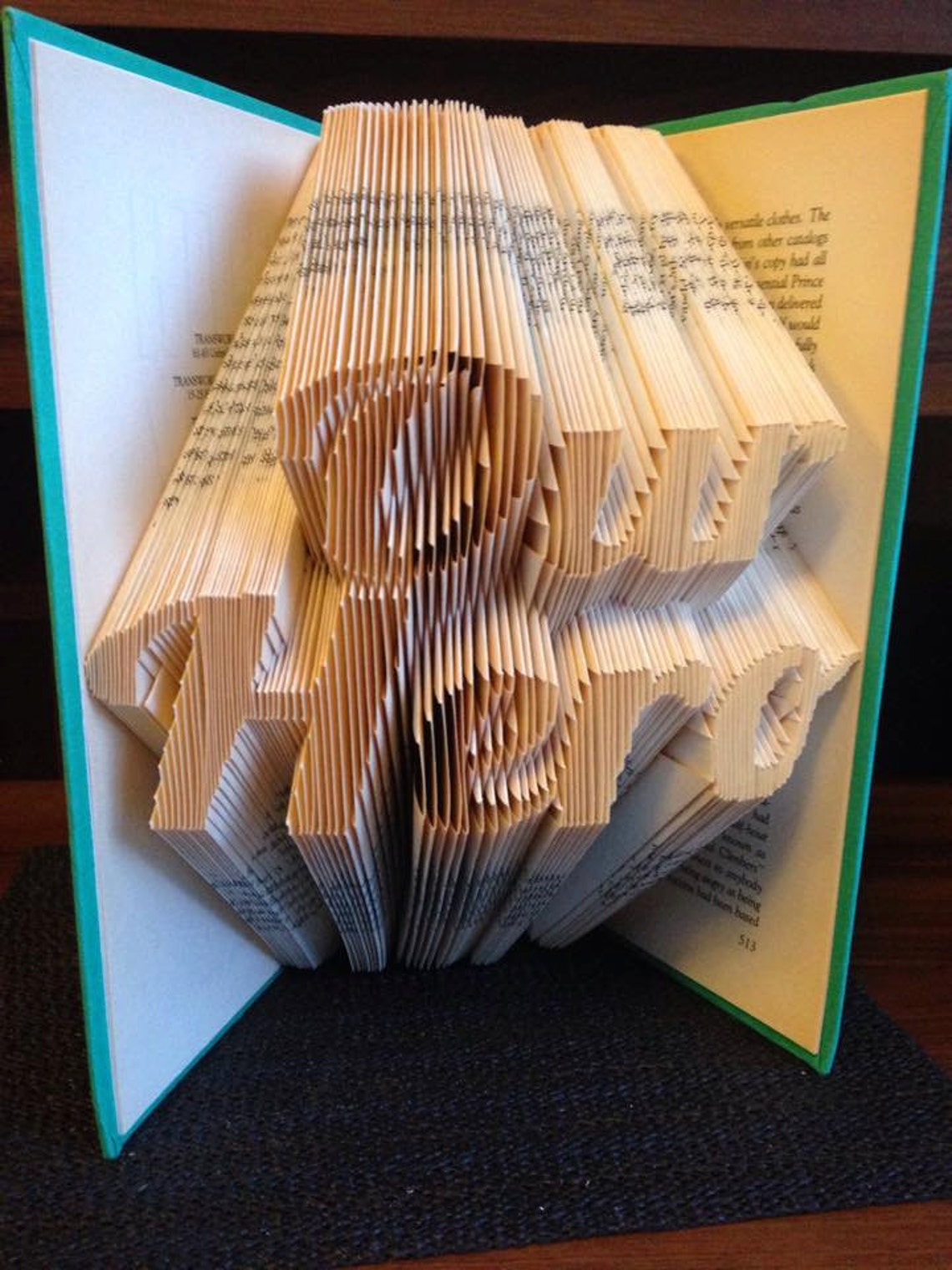 Book Folding Pattern for "our Hero" +free Tutorial - Etsy