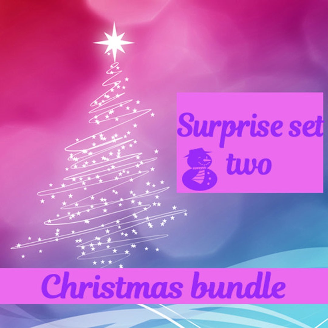 Christmas SURPRISE Bundle of 5 Cut and Fold Book Folding Patterns ...