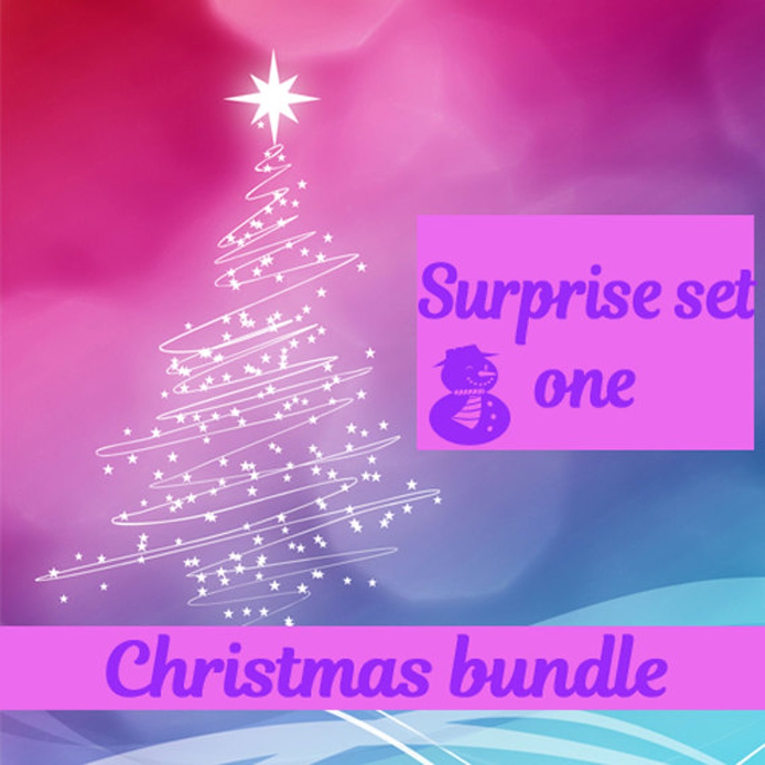 Christmas SURPRISE Bundle of 5 Cut and Fold Book Folding Patterns ...