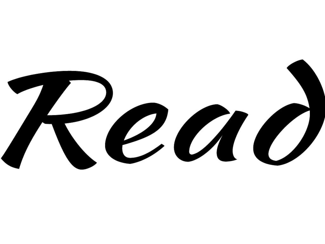 Book Folding Pattern for the Word read - Etsy