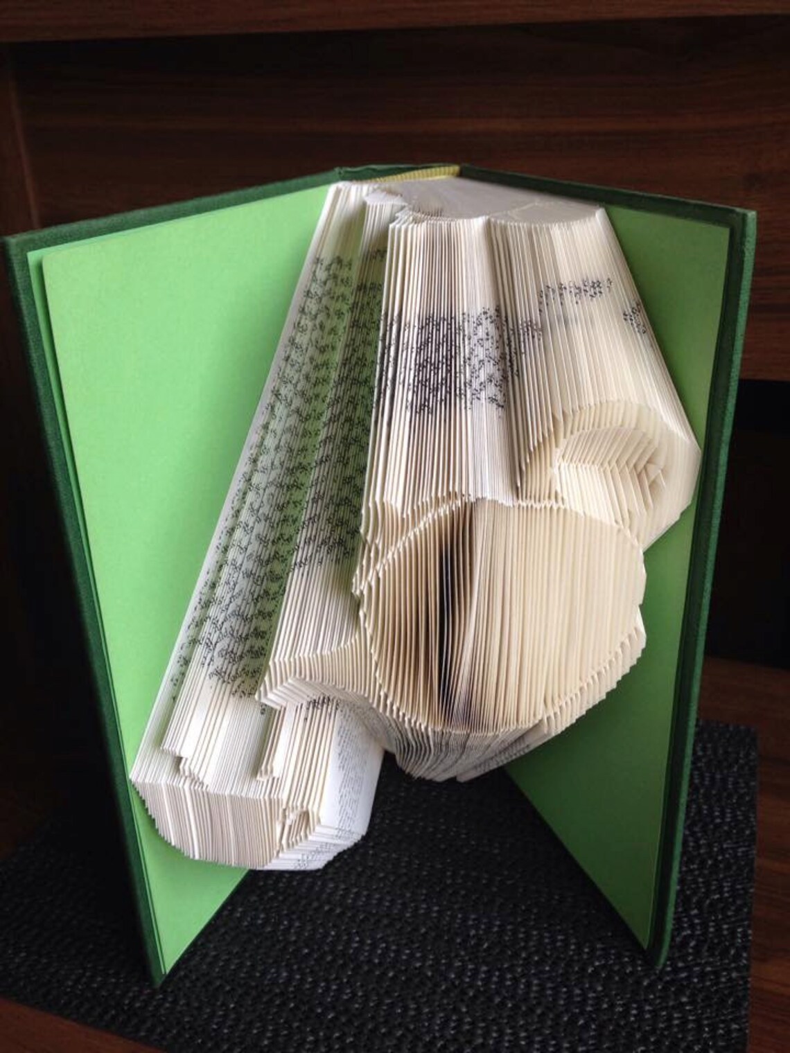 Book Folding Pattern for A Teapot Pouring in to a Cup +FREE TUTORIAL - Etsy