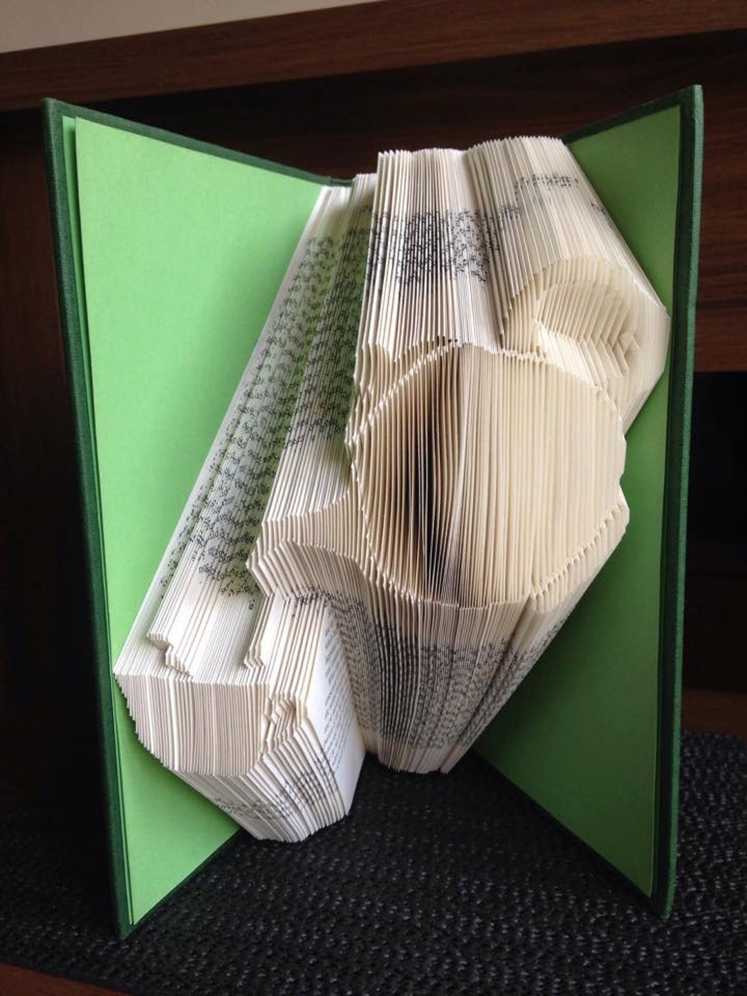 Book Folding Pattern for A Teapot Pouring in to a Cup +FREE TUTORIAL - Etsy