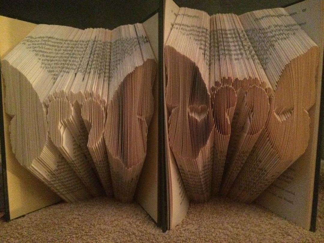 Book Folding Patterns, Set of 2 Butterfly Wings to Use Alone, With ...