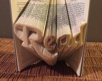 Read Book Folding Pattern - Etsy