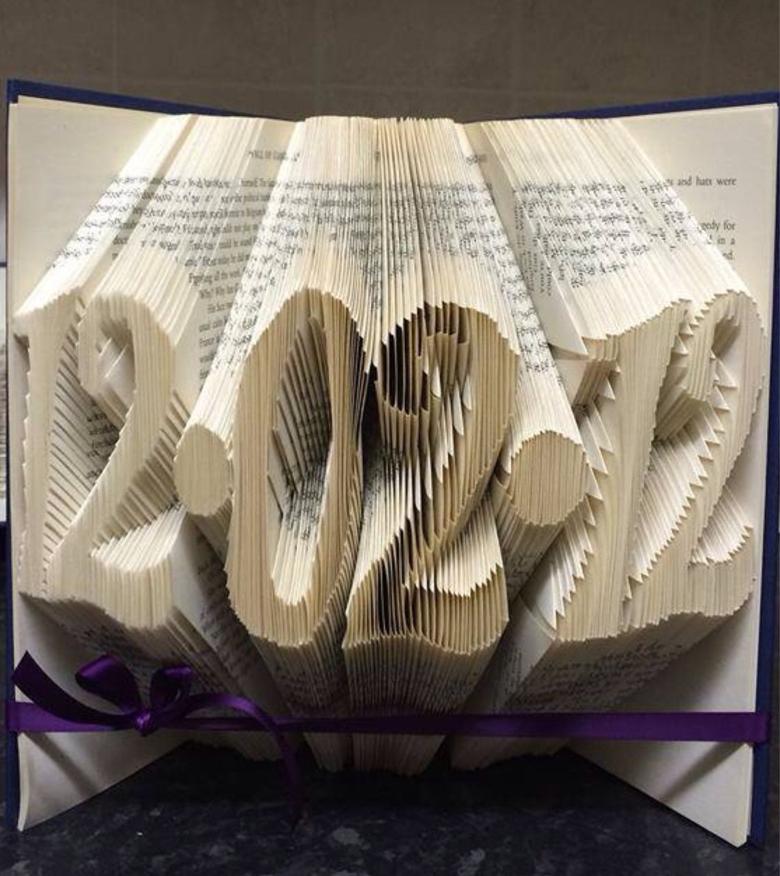 Book Folding Patterns for Numbers 0-9 Large and Small 20 - Etsy