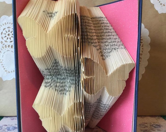 Book Folding Pattern for 3 Butterflies FREE TUTORIAL | Etsy
