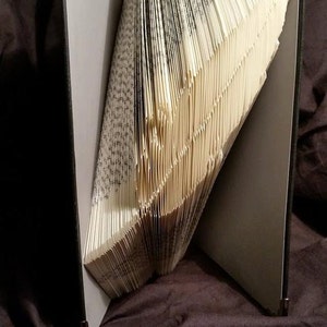 Book Folding Pattern for a Feather ~ Quill +FREE TUTORIAL - Etsy