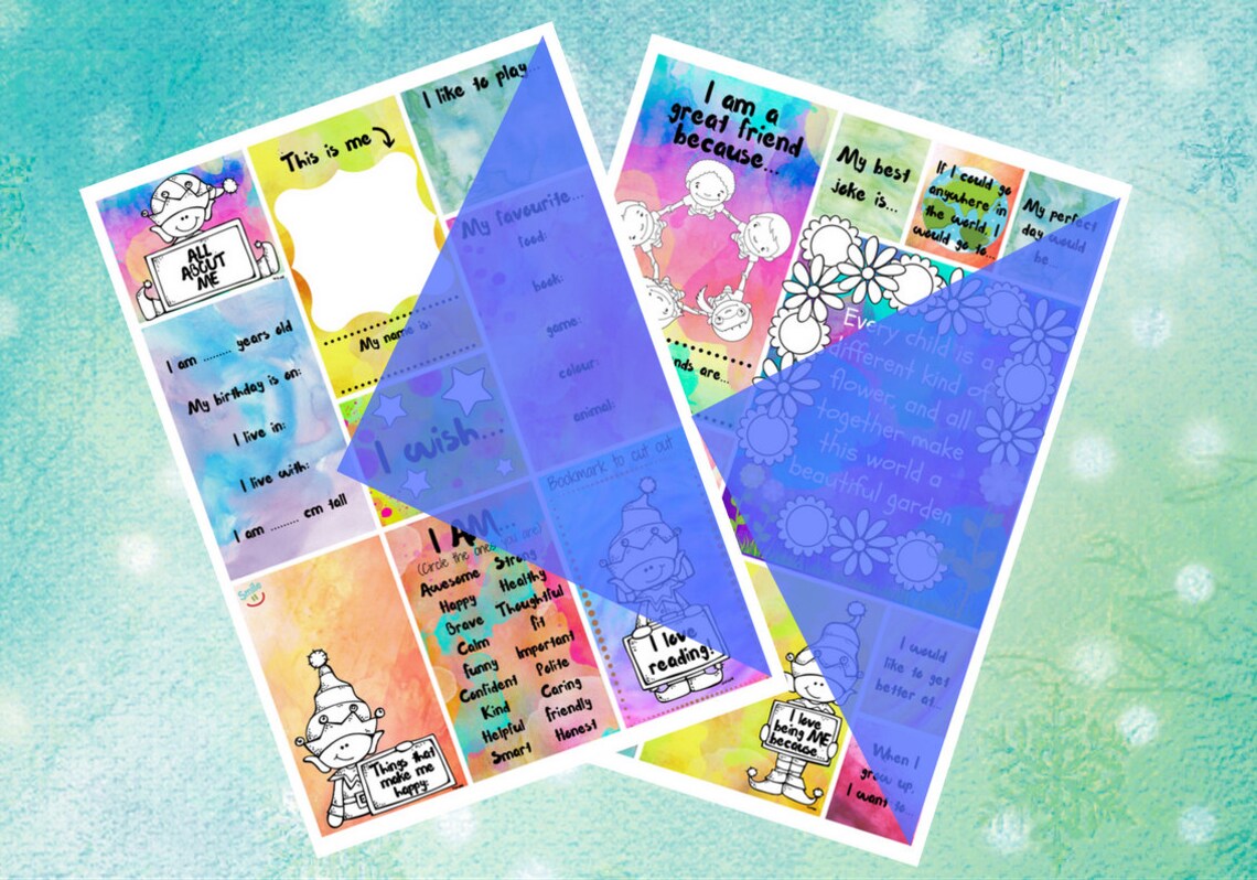 Elf Activity Sheets, 'all About Me' Elf Activity, Christmas Elf ...