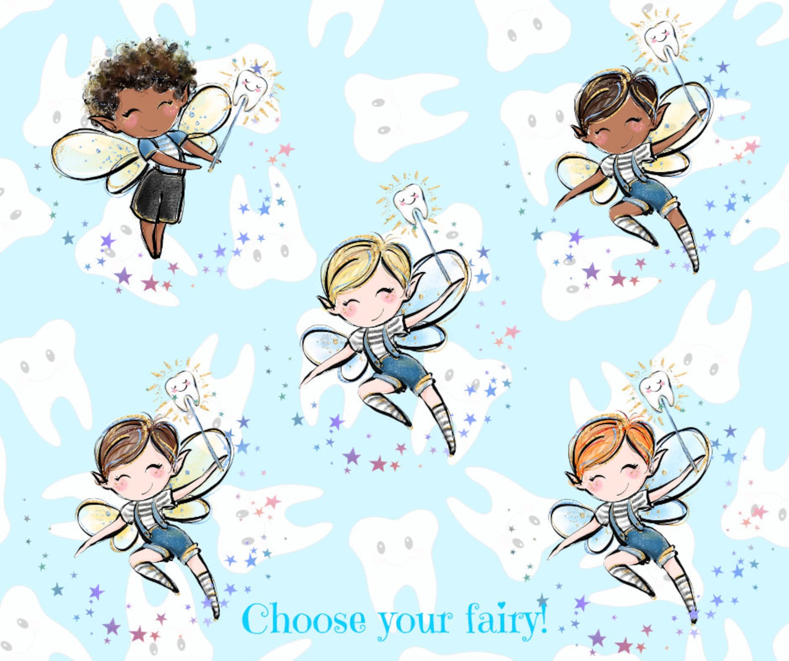 Boy's Tooth Fairy Certificate - Etsy