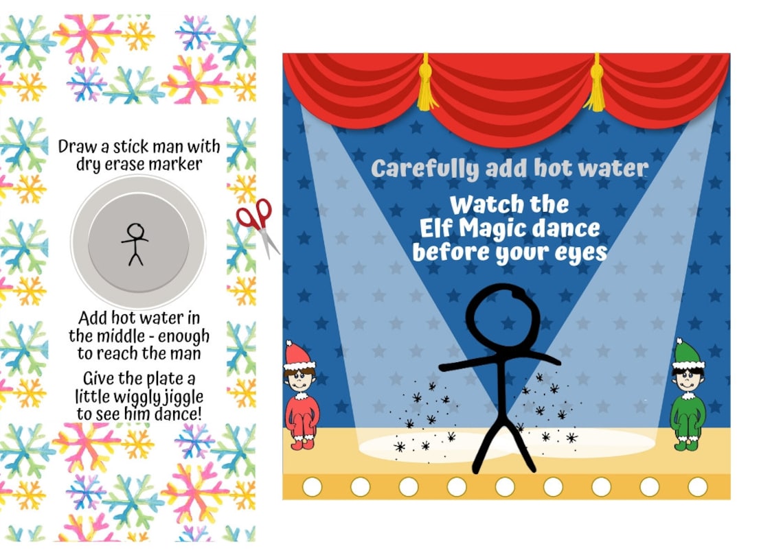 Elf Activity Printables Elf Activities Elf Printables - Etsy