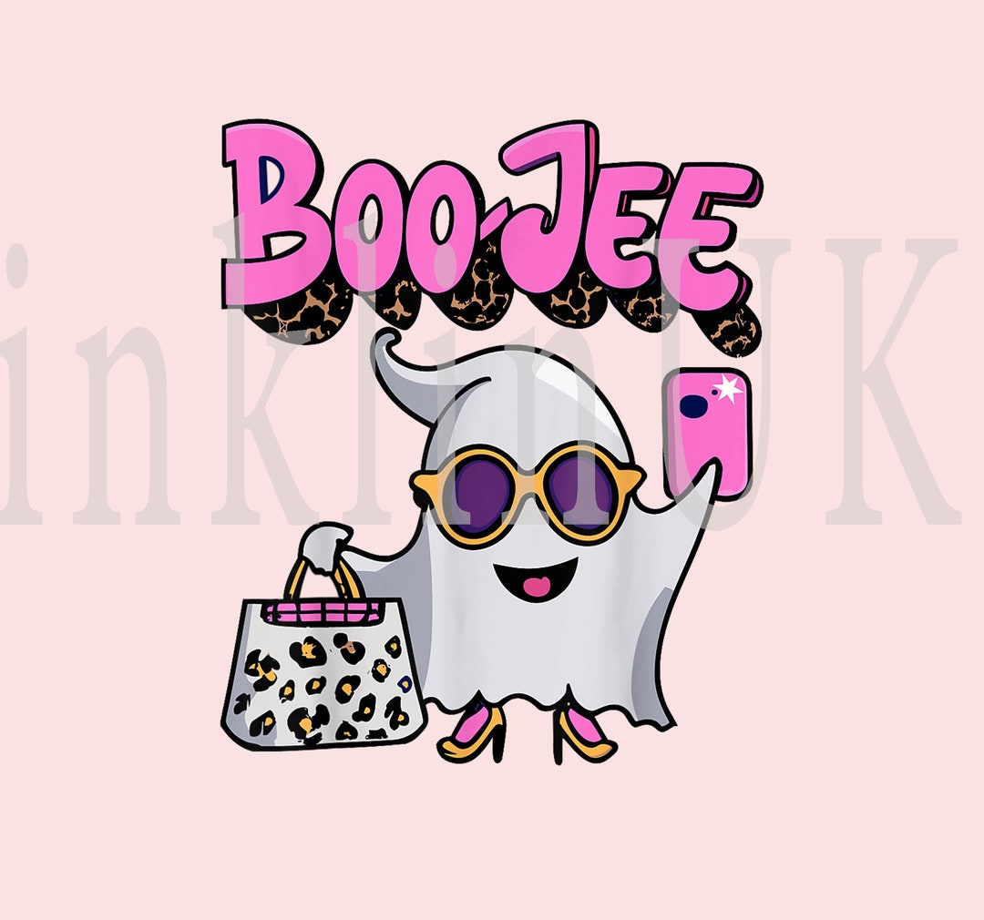 Cute Boojee Ghost Png Halloween Ghost PNG Boujee BOO-JEE - Etsy